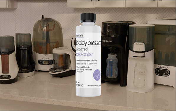 Universal Baby Appliance Descaler - Safe for Baby Products | Baby Brezza