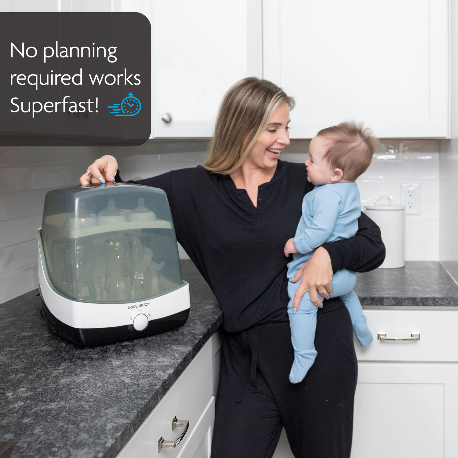 Super Fast Baby Bottle Cleaner Machine | Baby Brezza